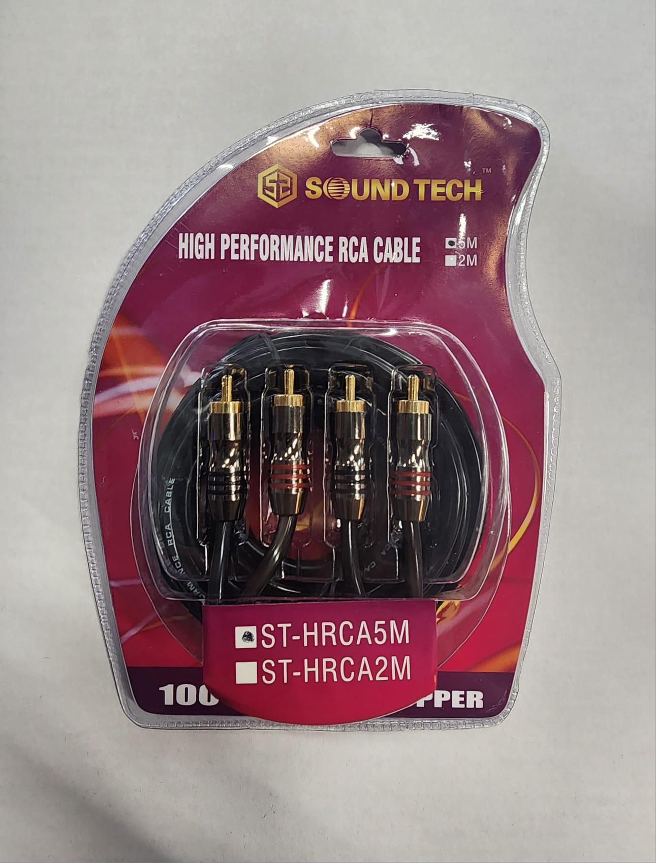 Sound Tech High Performance RCA Cable ST-HRCA5M – Hotspot Electronics